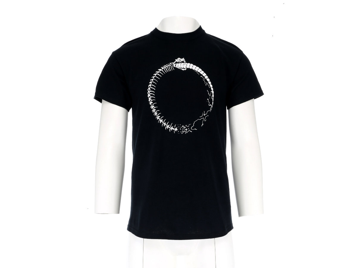 Grey Meta Screen Printed Tshirt [black] only small available | Grey Meta