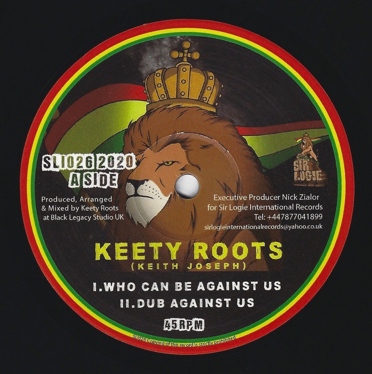 Keety Roots - Who Can Be Against Us / Keety Roots - Soul of Dub SLI026 ...