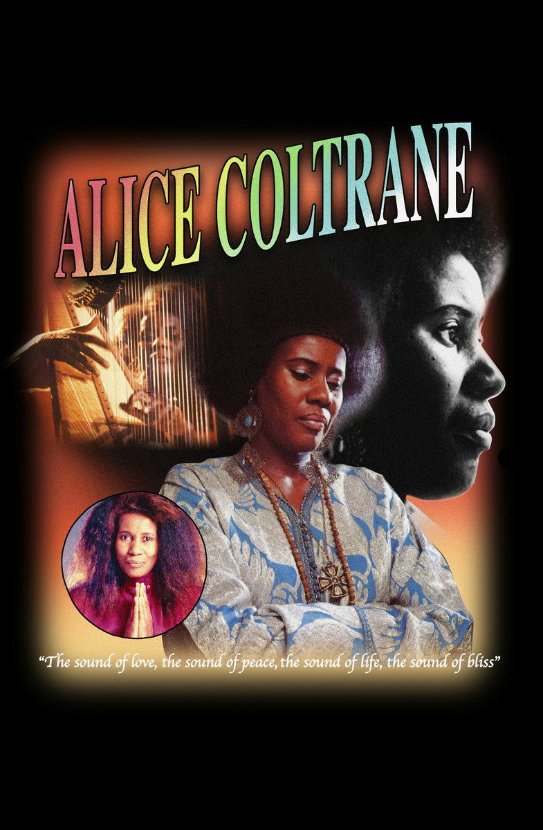 Listen to Alice Coltrane T-Shirt | BLESSINGS2GO