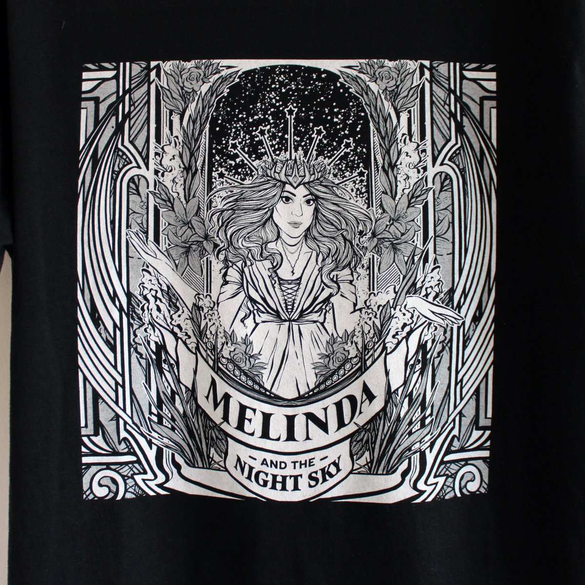 Melinda and the Night Sky Artwork Shirt | Melinda and the Night Sky