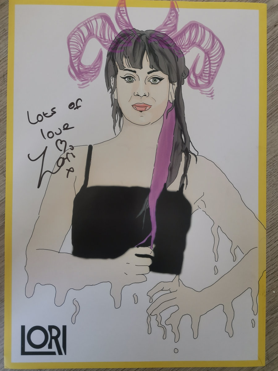 Signed Lori poster | LoriMusicOfficial