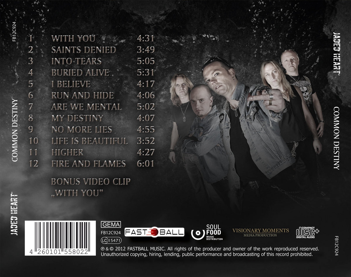 Common Destiny | Jaded Heart | Fastball-Music