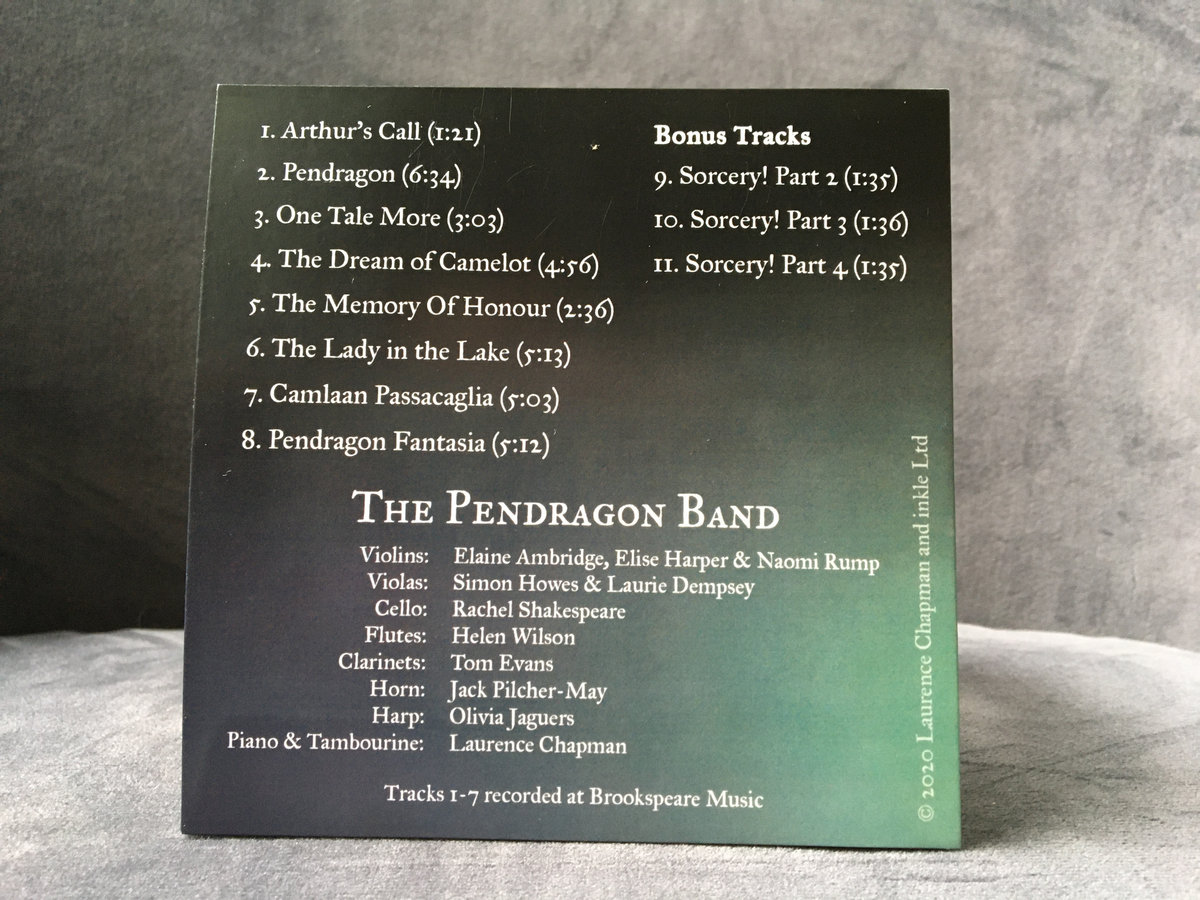 Pendragon - Official Soundtrack | Laurence Chapman | Laurence Chapman ...