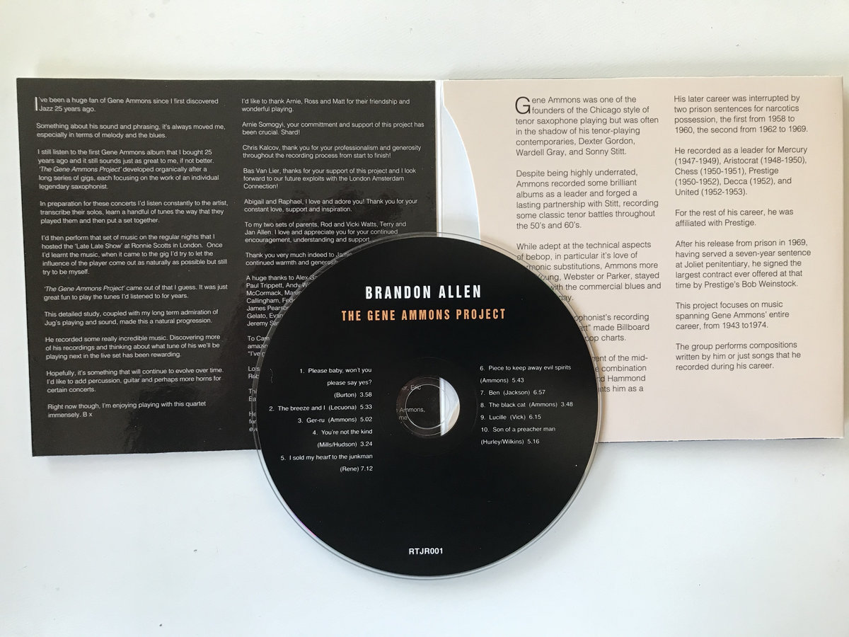 The Gene Ammons Project | Brandon Allen