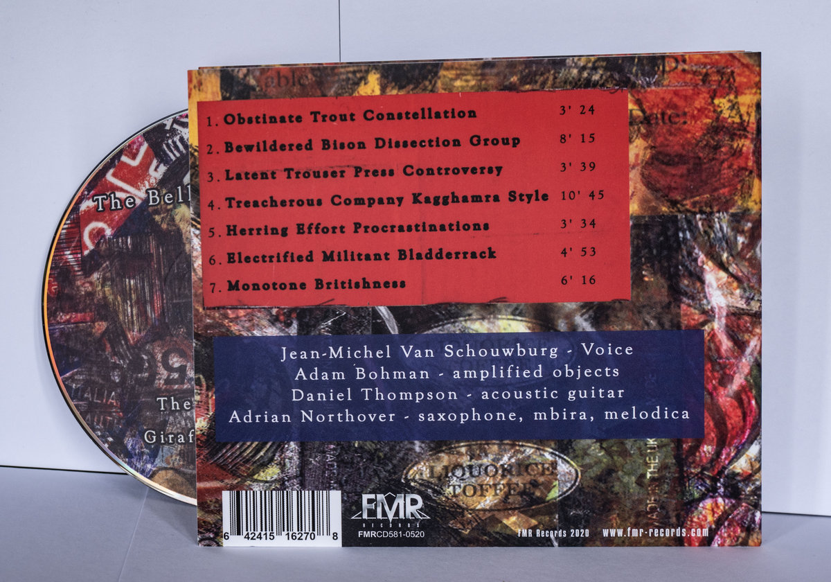 The Perpendicular Giraffe Compartment | The Bellowing Earwigs | Adrian ...