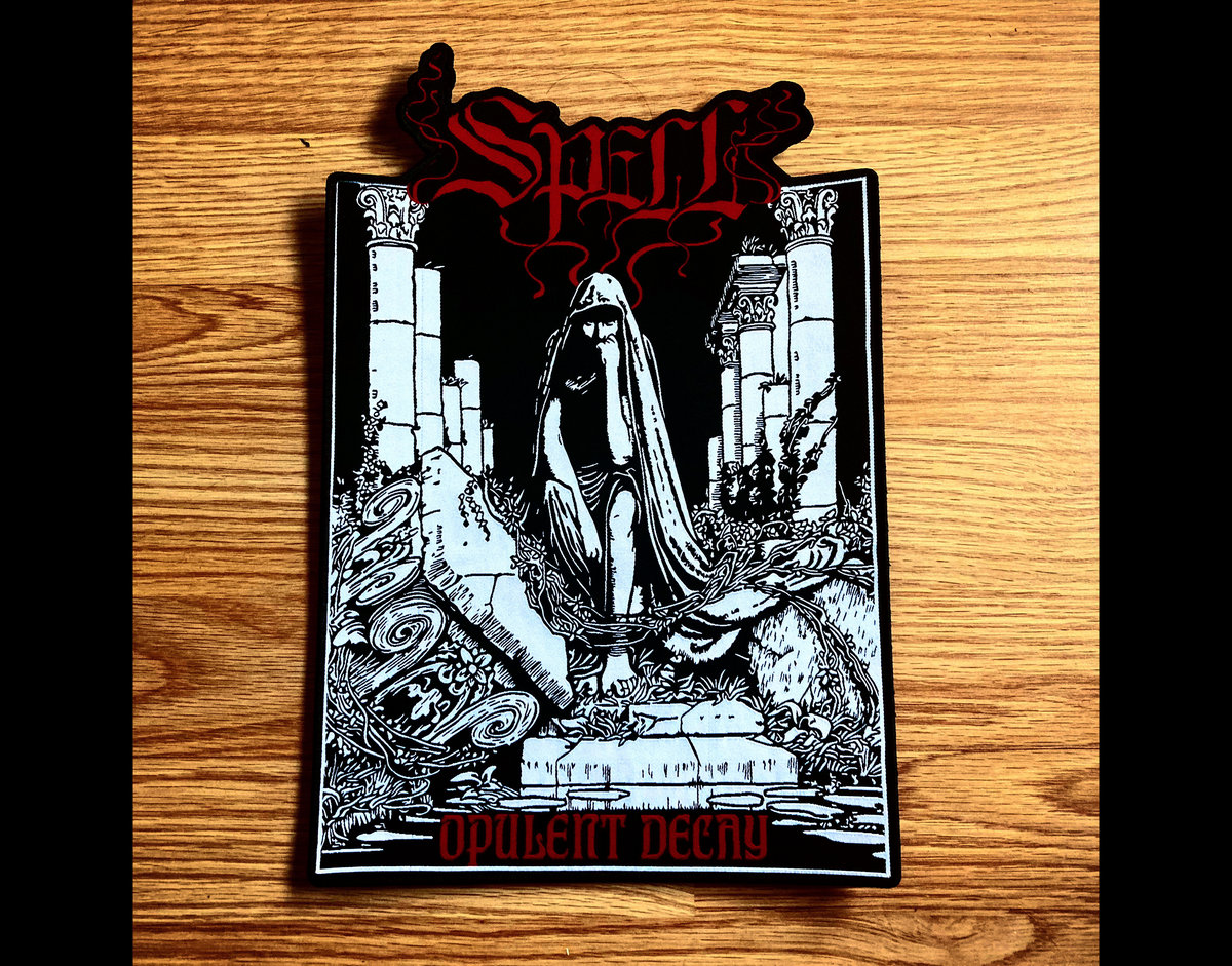 'Opulent Decay' 9"x13" Woven Back Patch — ONE REMAINING, FROM OUR ...