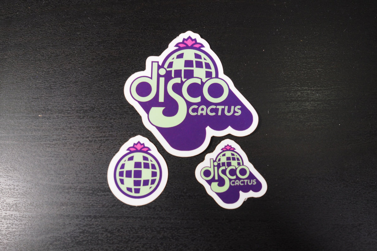DiscoCactus Original Sticker Pack | DiscoCactus