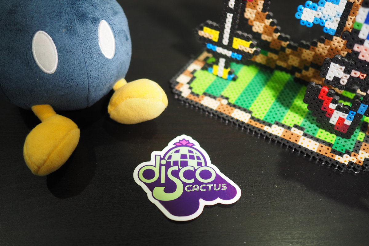 DiscoCactus Original Sticker Pack | DiscoCactus