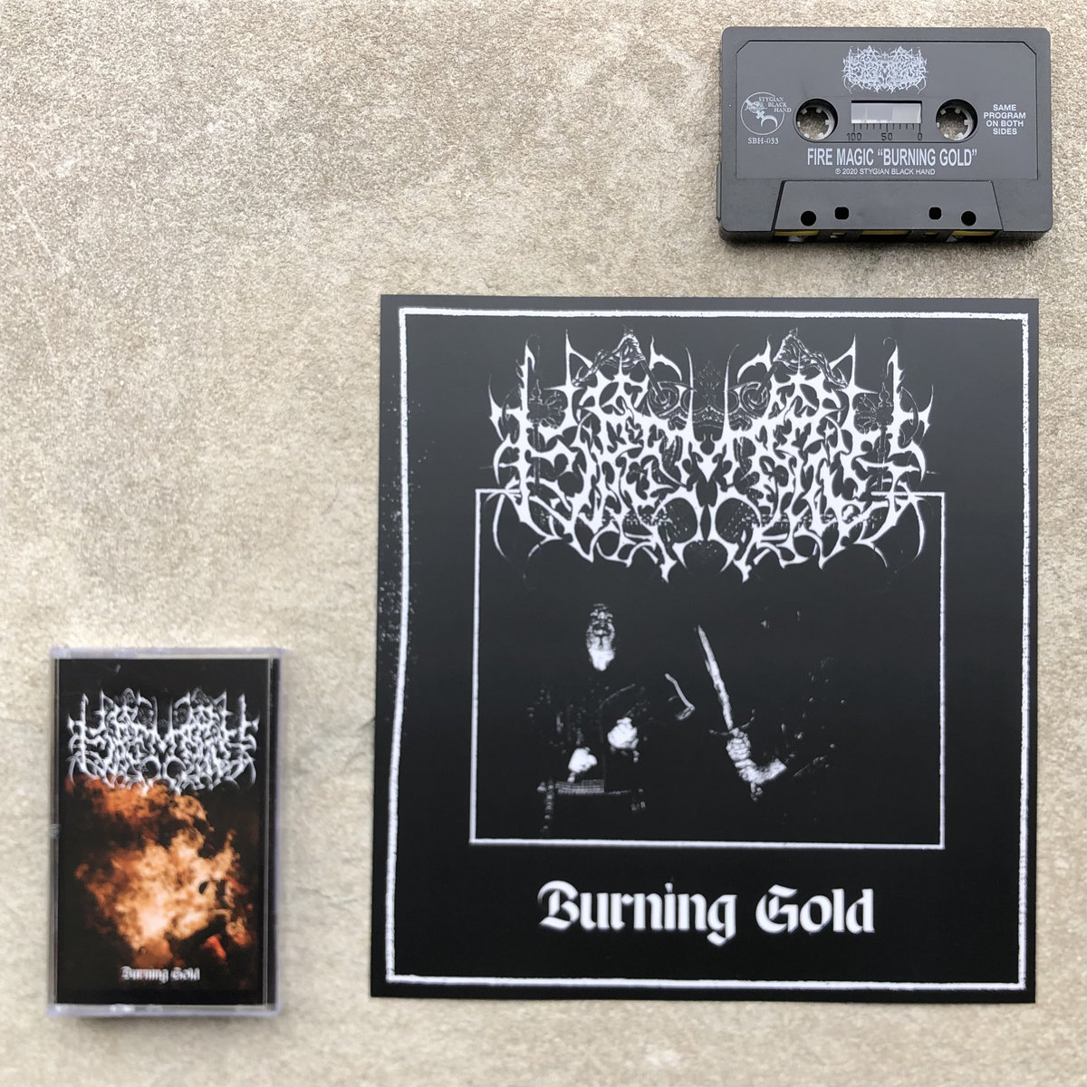 Burning Gold | Fire Magic | Stygian Black Hand