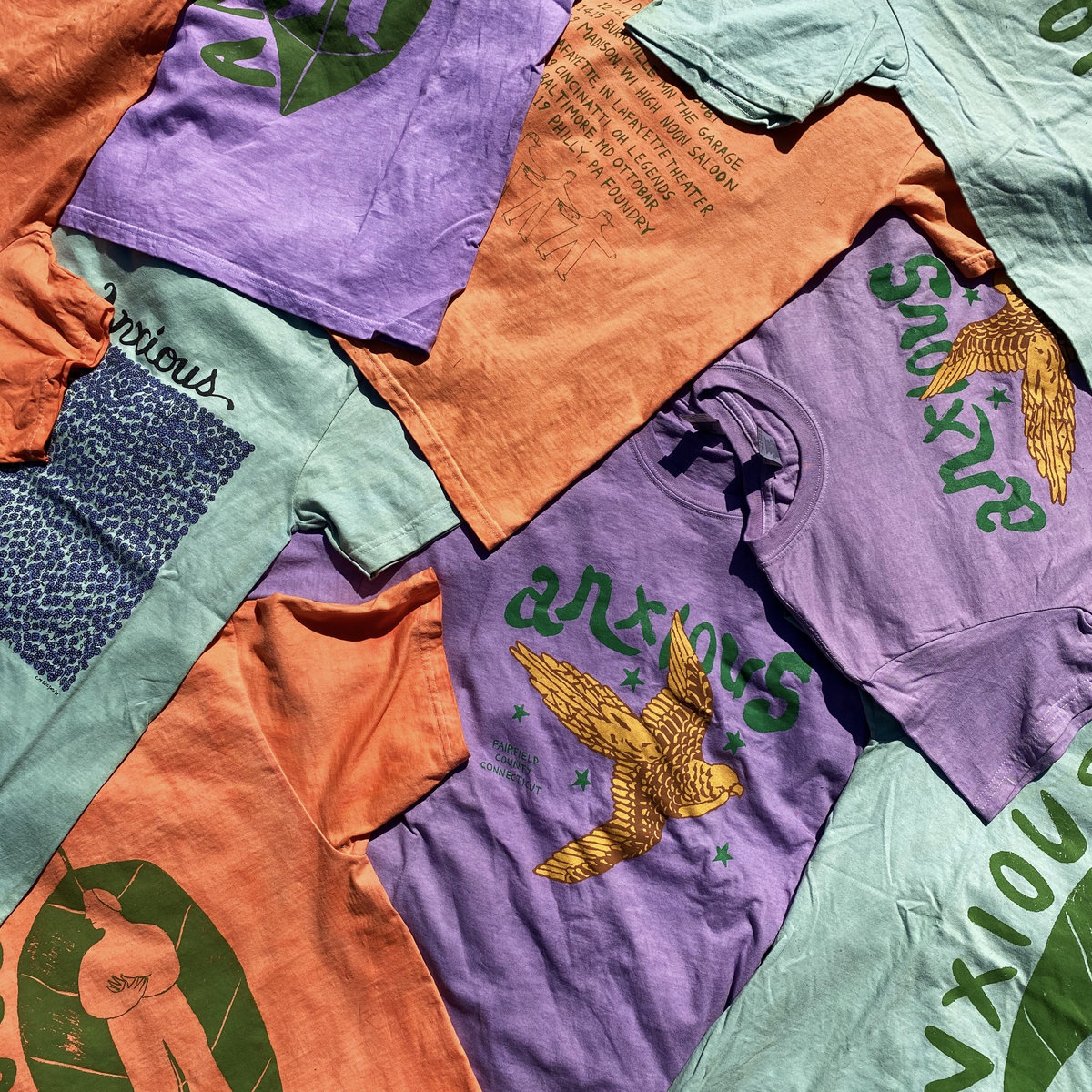 Hand Dyed Shirts | ANXIOUS