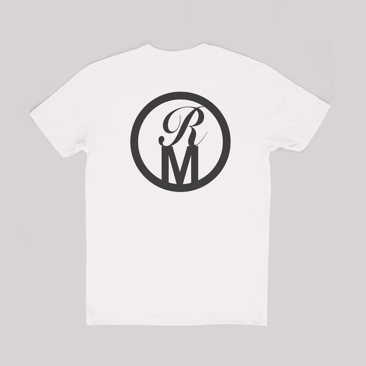 RM Logo Cotton Tee (White) | Roots Manuva