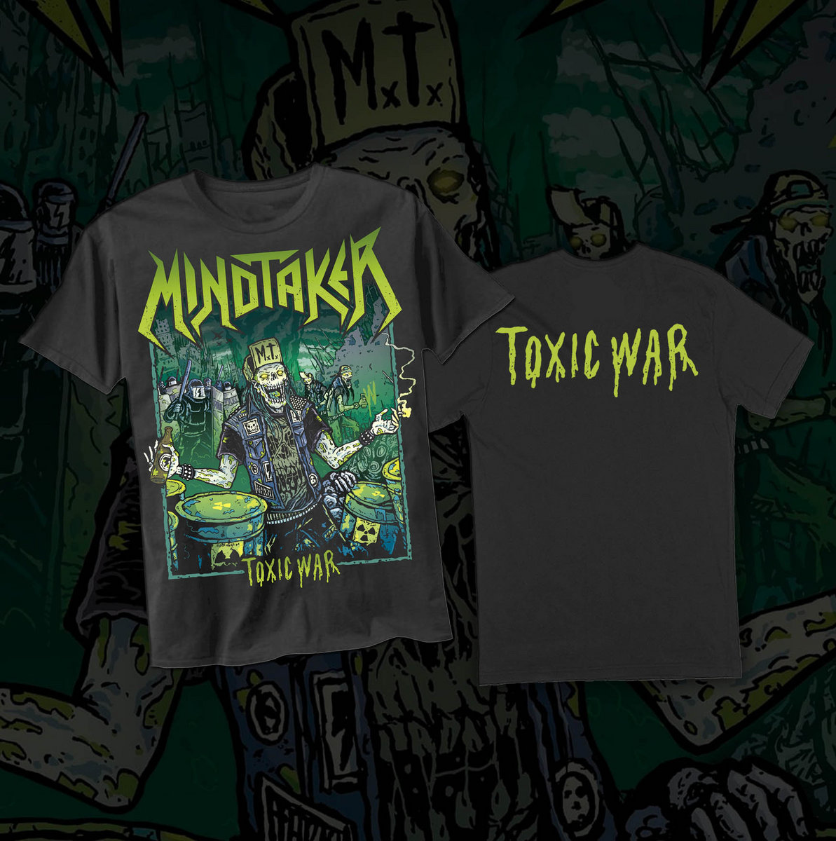 "Toxic War" - Full Color T-shirt | Mindtaker