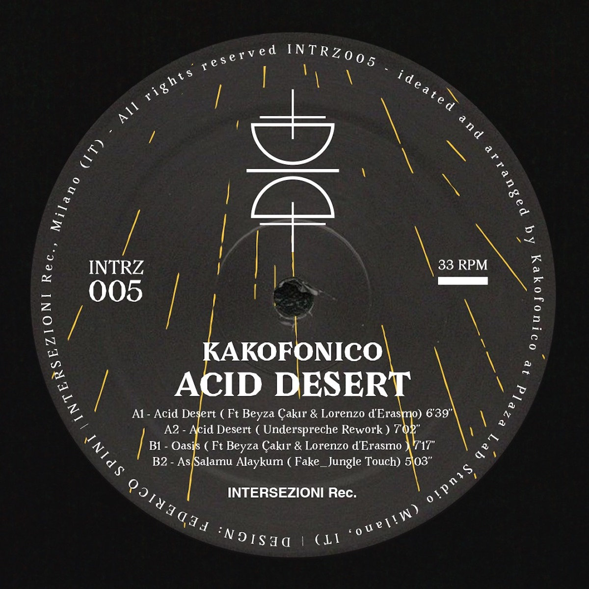 INTRZ005 - Acid Desert | Kakofonico | INTERSEZIONI
