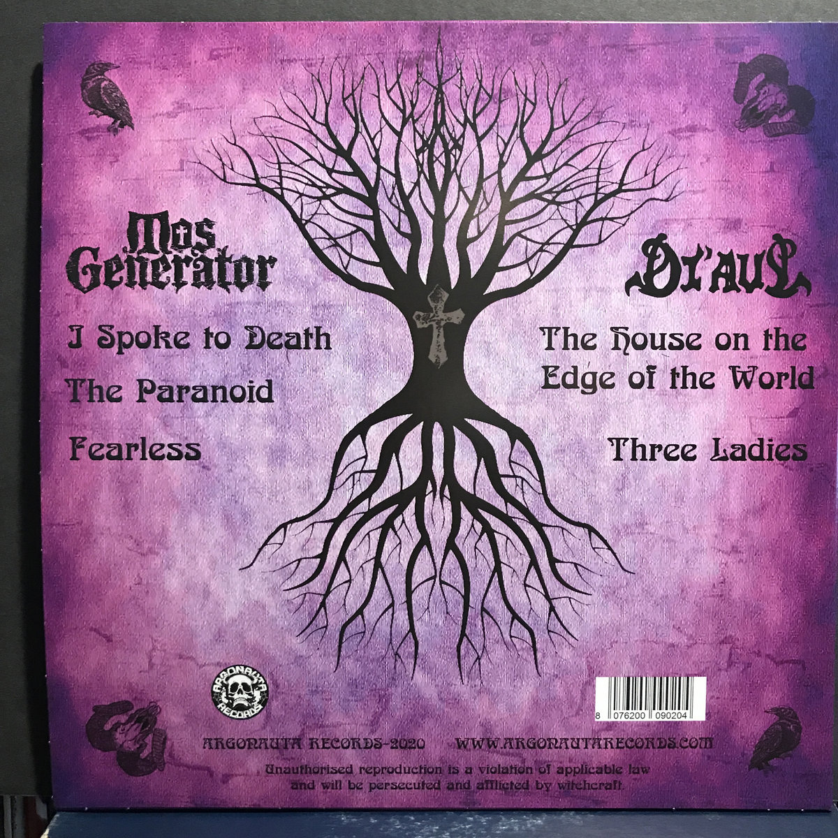 Mos Generator "I Spoke to Death" e.p. | Mos Generator