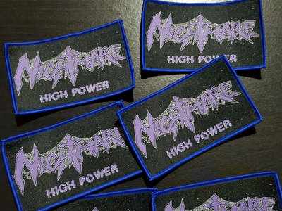 High Power Blue Border Patch | Nightmare