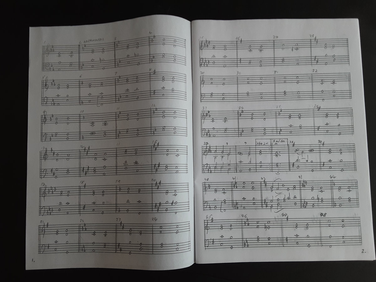 Rhodri Davies: amen (Notation) 2018 | Rhodri Davies