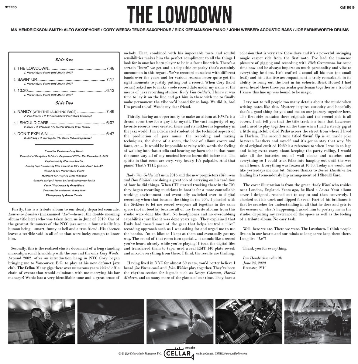 The Lowdown | Ian Hendrickson-Smith