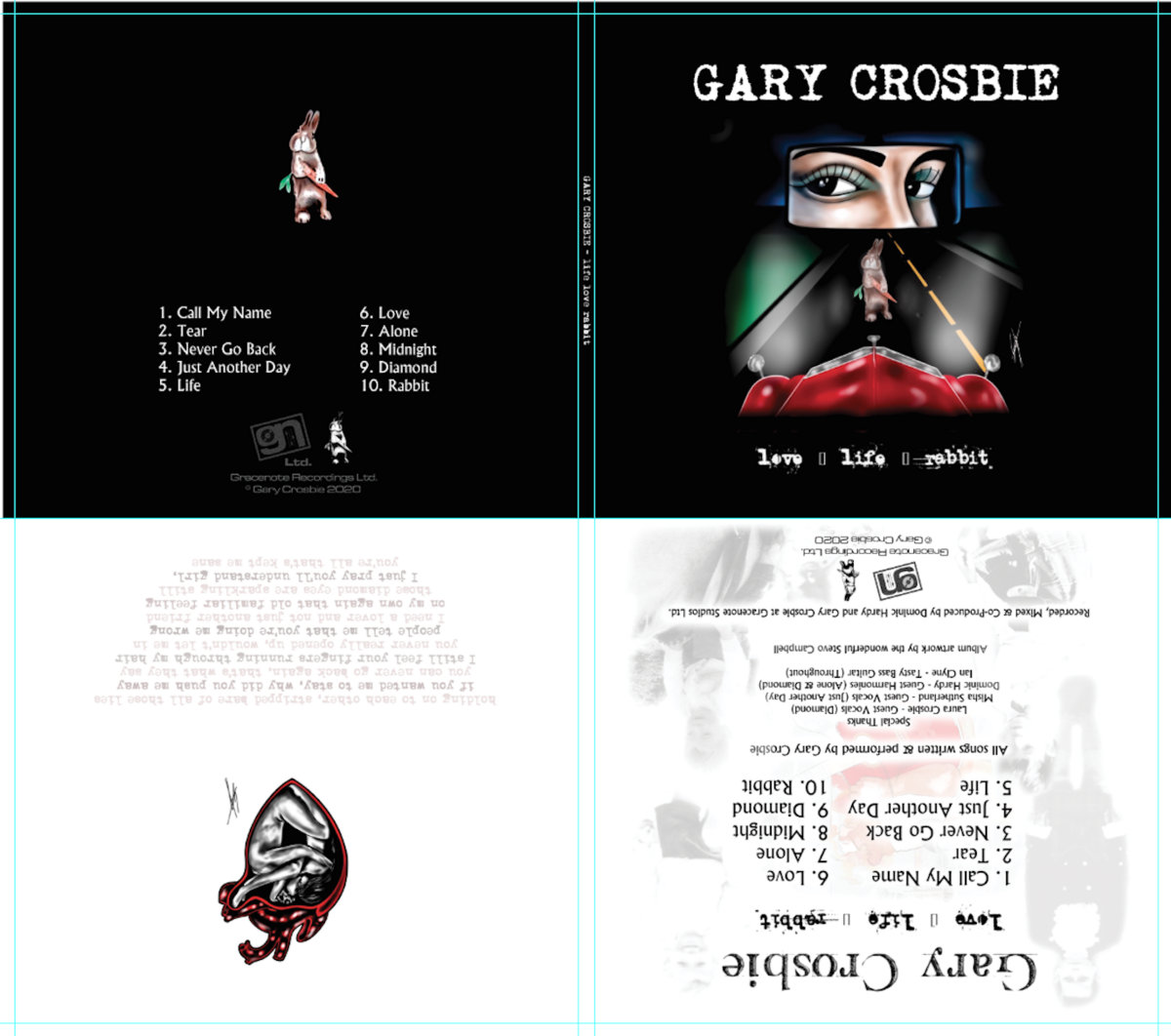 love, life, rabbit | Gary Crosbie