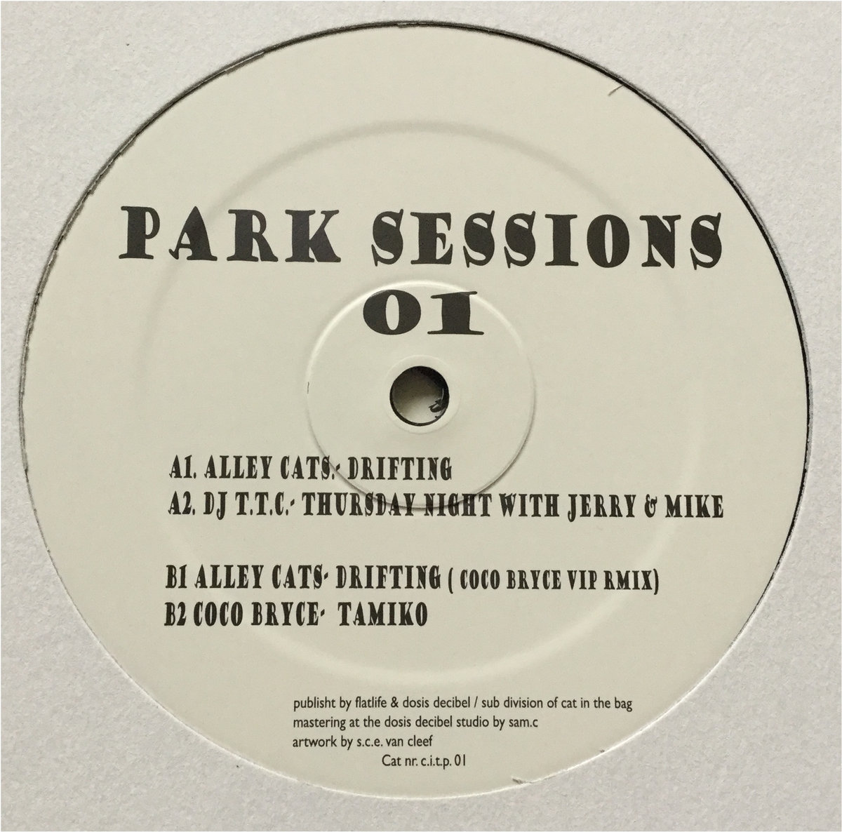 Park Sessions 01 (CITP 01) | Cat In The Bag Records