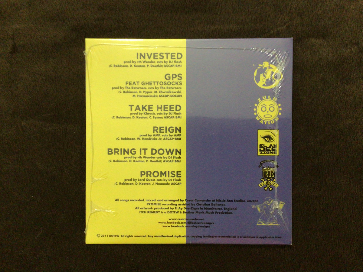 ITCH REMEDY | Cesar Comanche & DJ Flash | Cesar Comanche