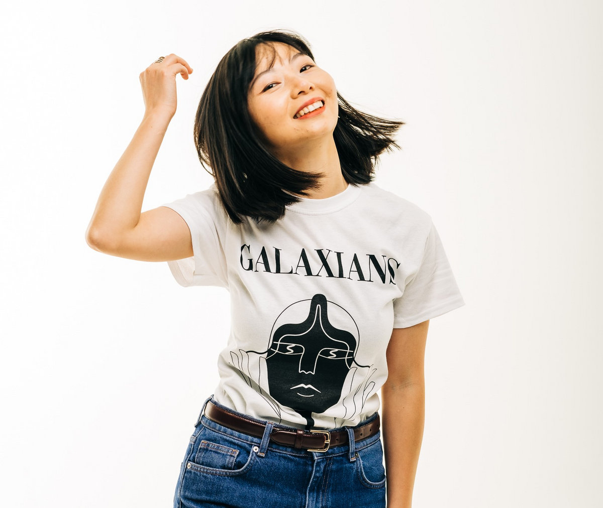 Galaxians 'Vogue Metropolis' t-shirt by Rosie Rackham | Galaxians