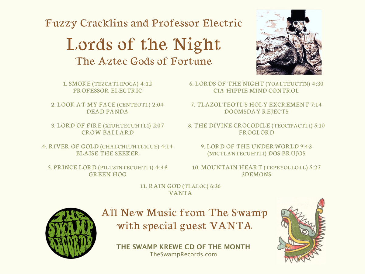 Lords of the Night | Fuzzy Cracklins Presents | The Swamp Records