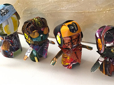 3D Papercraft Figures (Set of 5) | Magic Afternoon