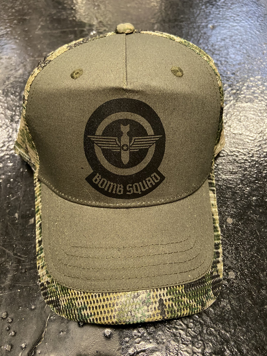 Camo Bomb Squad Logo Hat | Bomb Squad