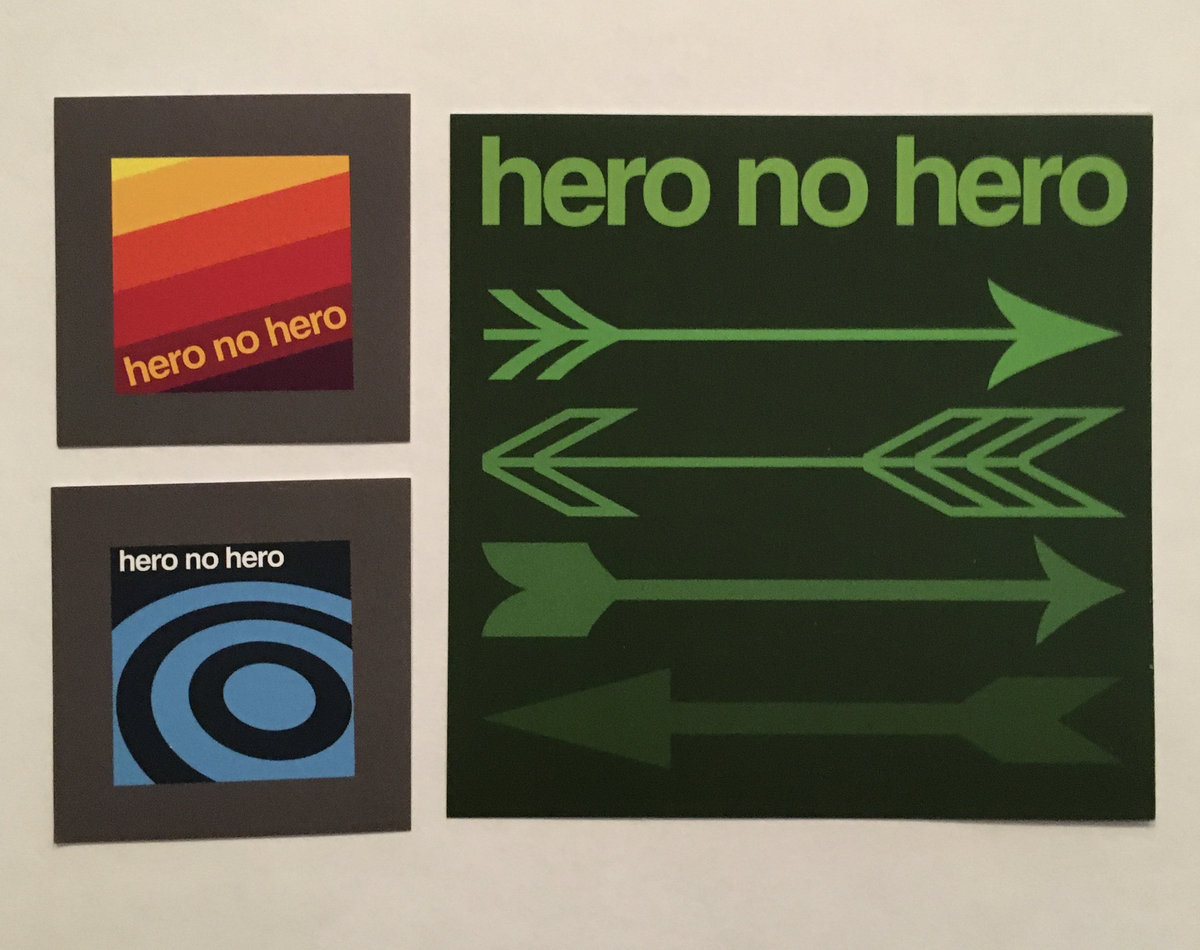 hero no hero Sticker Set | hero no hero