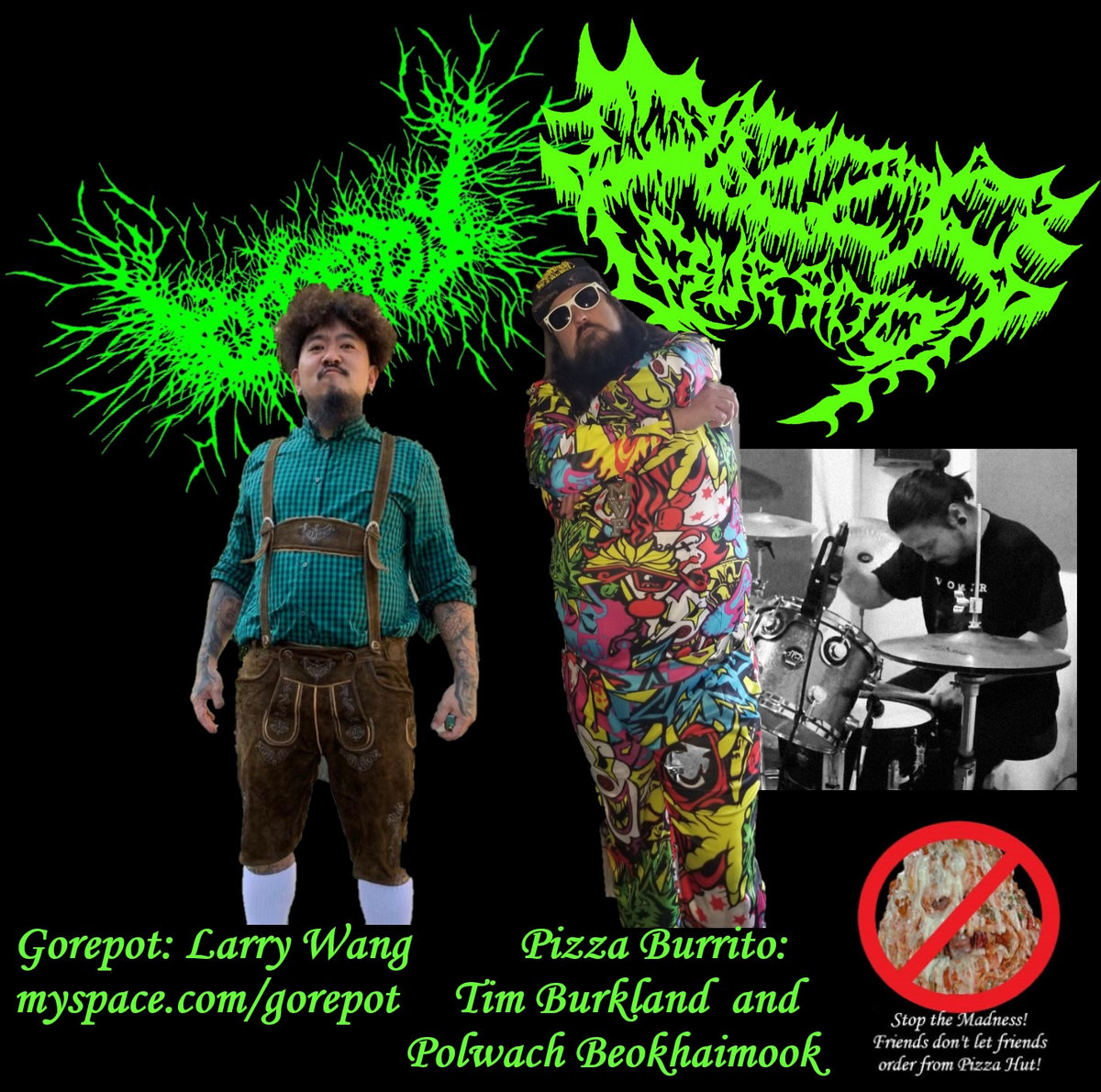 Gore Filled Pizza Bongrrito | Gorepot / Pizza Burrito | Imploding Sounds