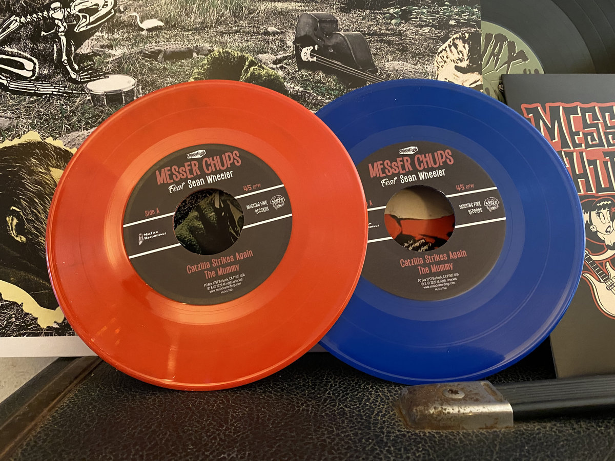 The Curse of Catzilla 4-track EP | Messer Chups