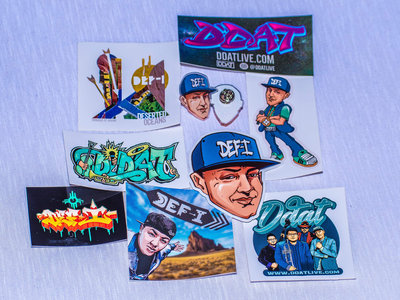 Sticker Pack w/ Limited Edition Def-i Pin | Def-i