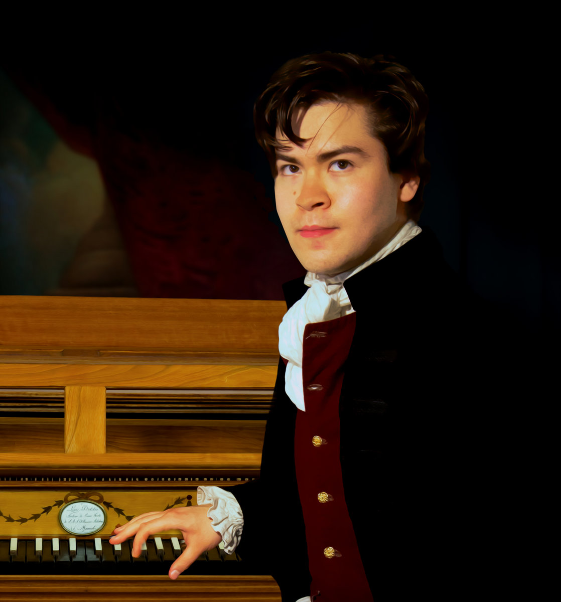 Mozart, Haydn & C.P.E. Bach on a 1791 Fortepiano | Anders Muskens