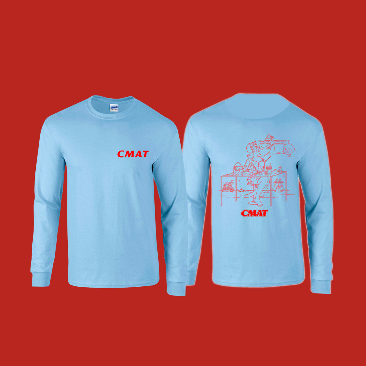 Long-sleeve CMAT T-shirt + CMAT sticker! | CMAT