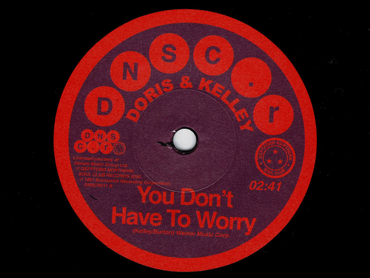 You Don’t Have To Worry - Doris & Kelly - Pre- Order - UK Small Hole ...