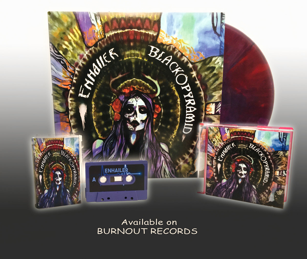 Enhailer / Black Pyramid | Enhailer /Black Pyramid | Burnout Records ...