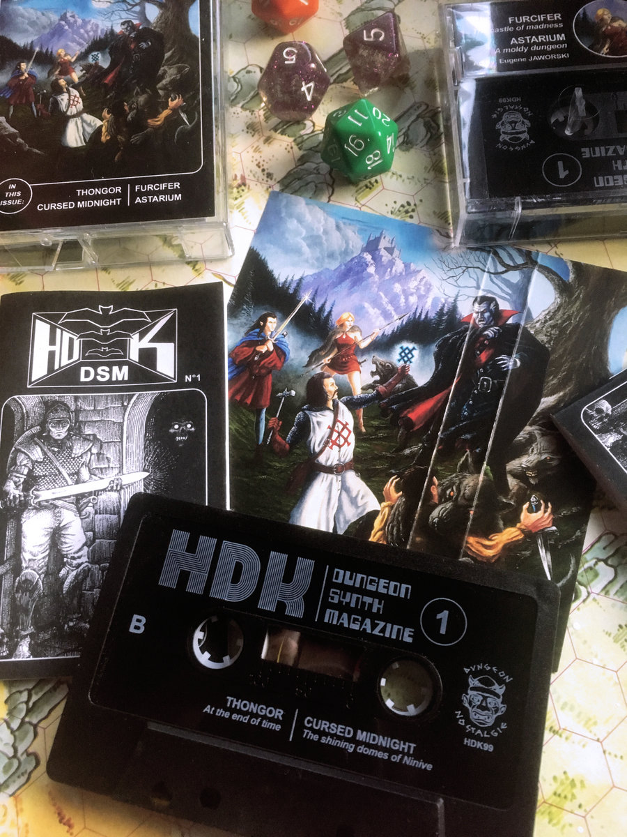 HDK 99 † HDK Dungeon-synth magazine #1 | V.A. | Heimat Der Katastrophe