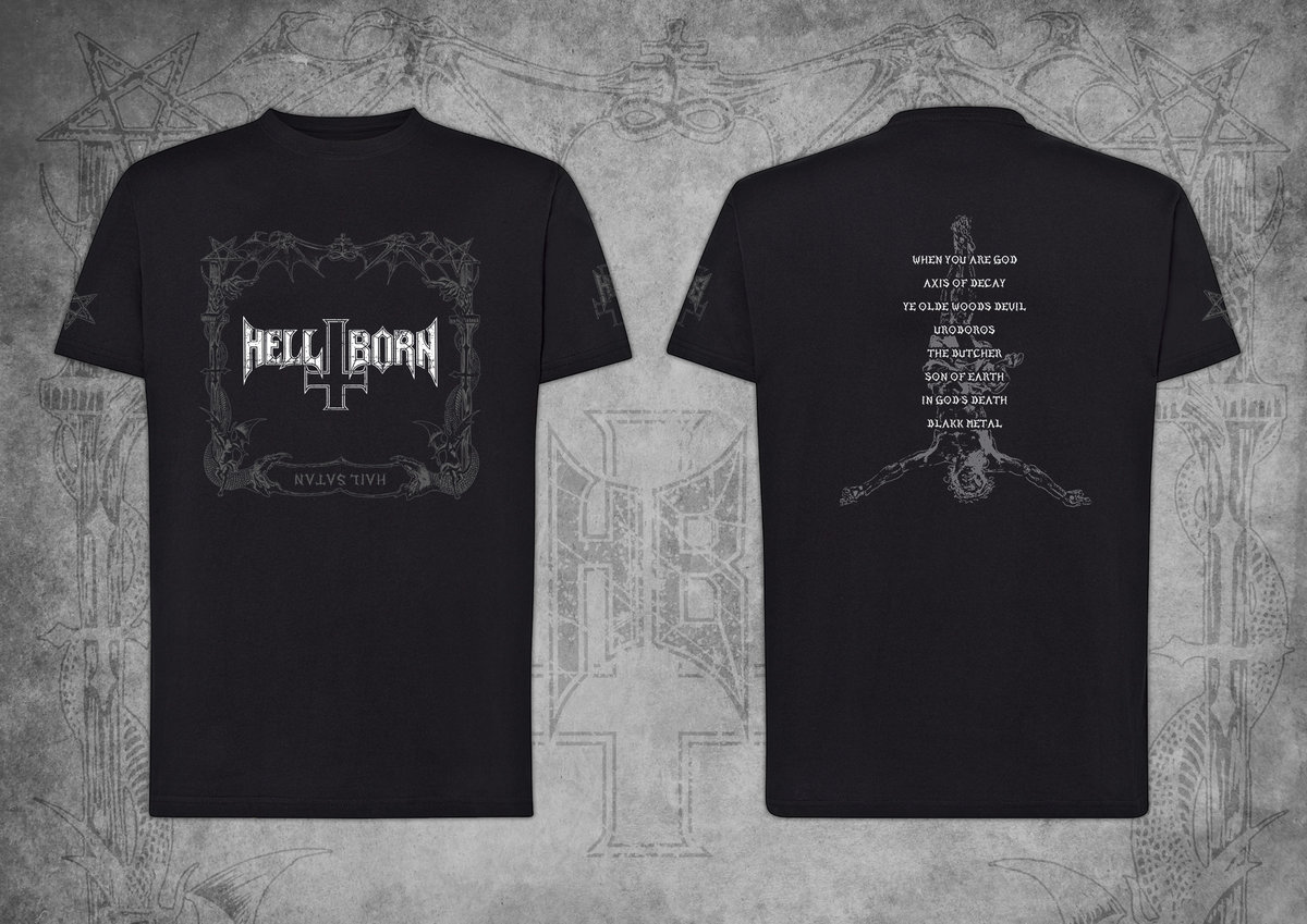 Hell-Born - "Natas Liah" T-shirt | Odium Records