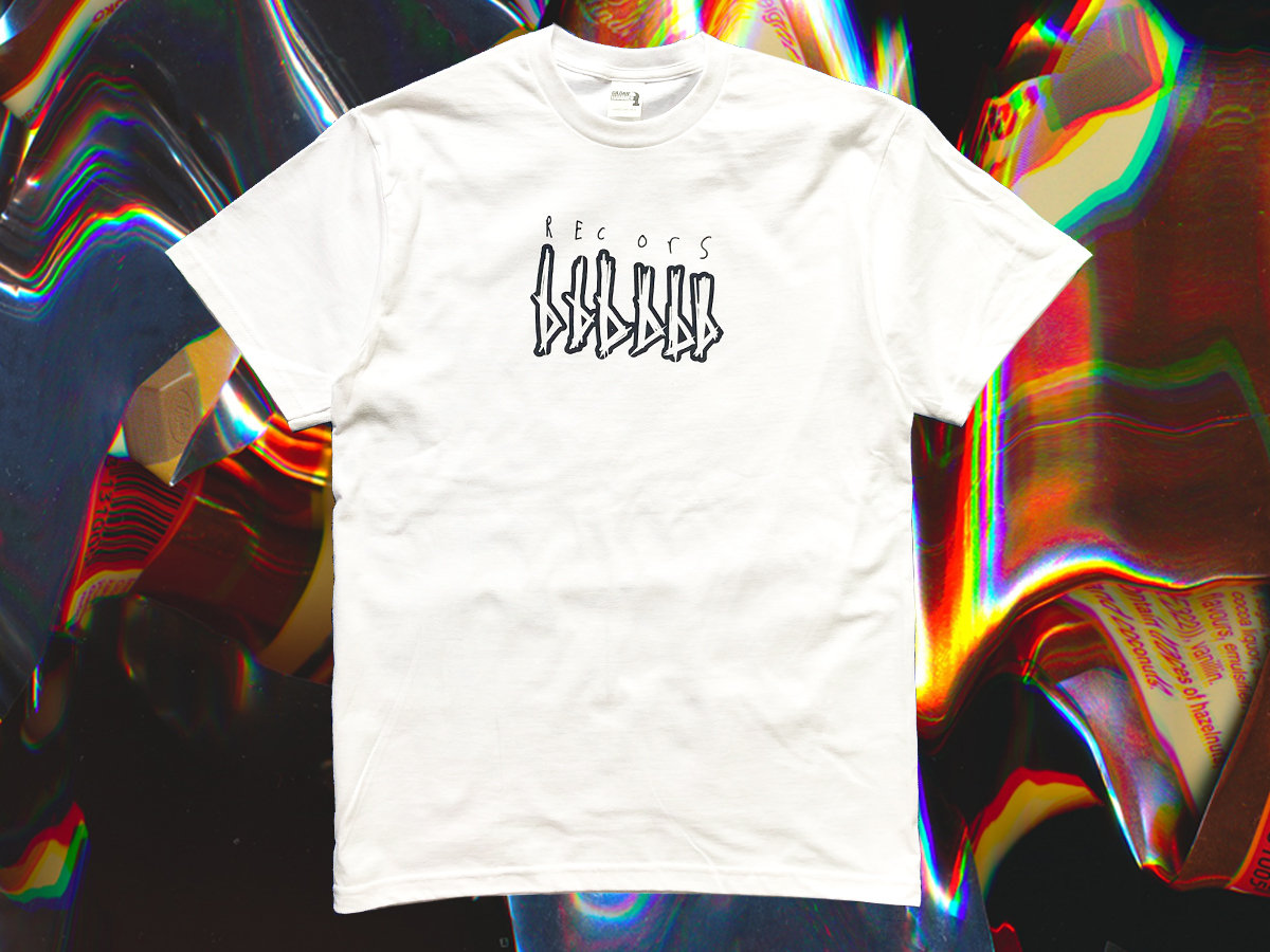 bbbbbb logo t-shirt white | bbbbbb recors