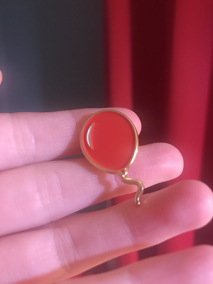 Red Balloon Pin | Al Menne