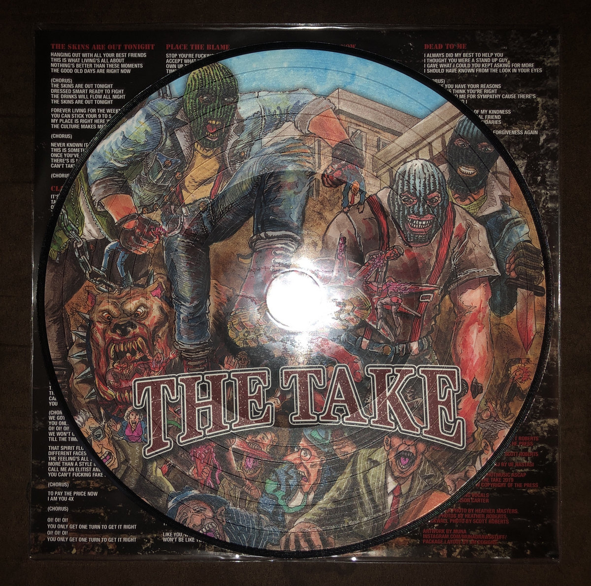 The Take - Self-Titled 12" Picture Disc | UPSTATE RECORDS
