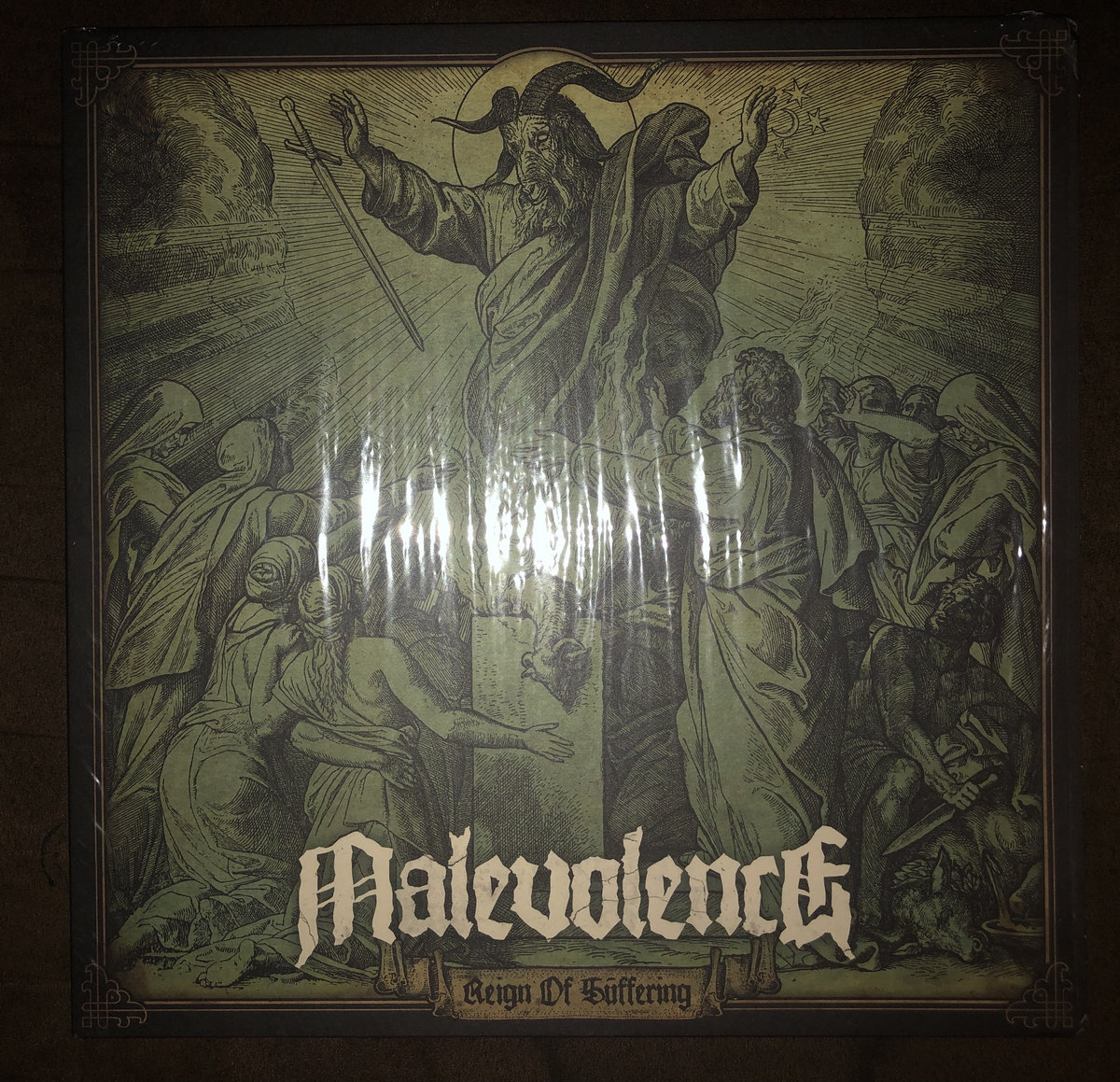 Malevolence - "Reign of Suffering" 12" Vinyl (Silver) | UPSTATE RECORDS