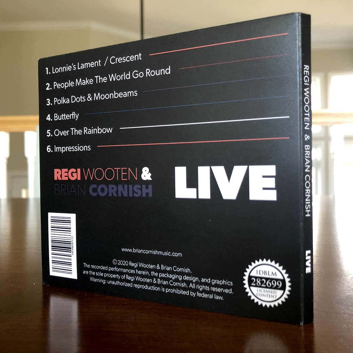 Regi Wooten & Brian Cornish Live | Regi Wooten & Brian Cornish