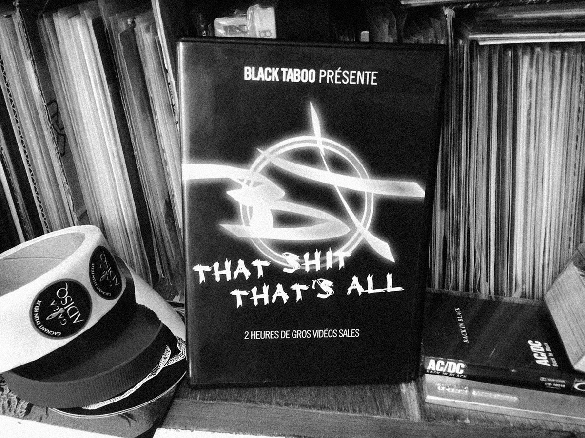 DVD old school BT THAT SHIT, THAT'S ALL | Black Taboo