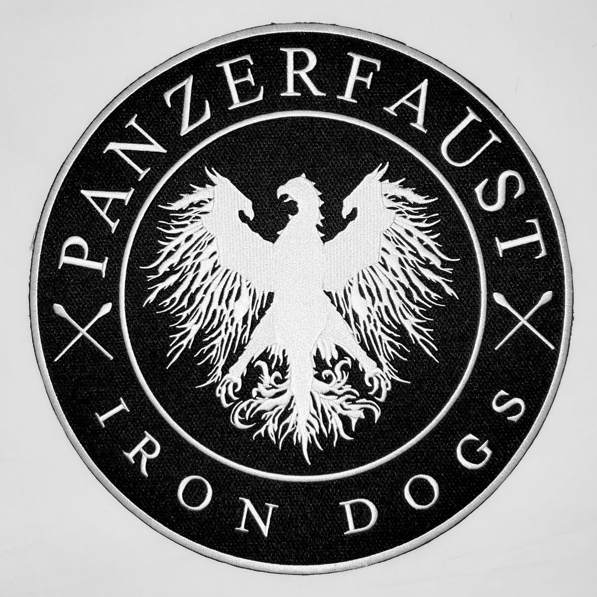 'IRON DOGS' 4"x 4" Embroidered Patch | PANZERFAUST