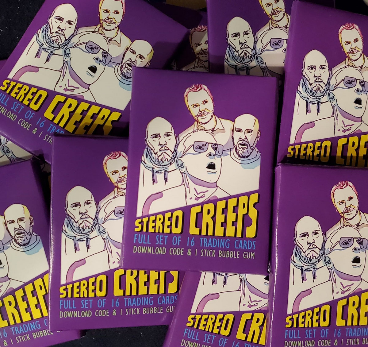 Stereo Creeps Trading Cards & Music Compilation | Stereo Creeps