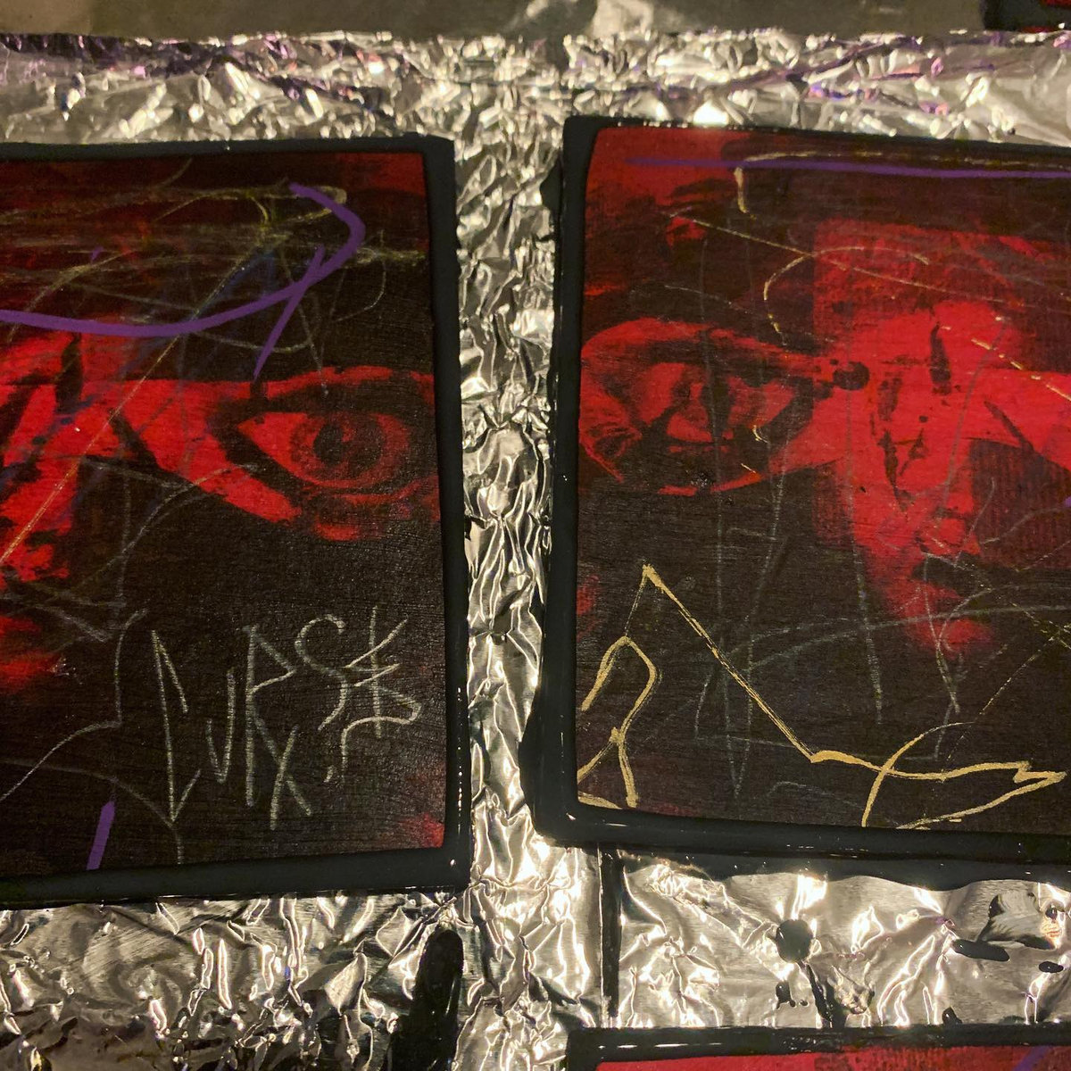 ORIGINAL ART "EXORCISM .44". New Limited Edition art pieces, fresh ...
