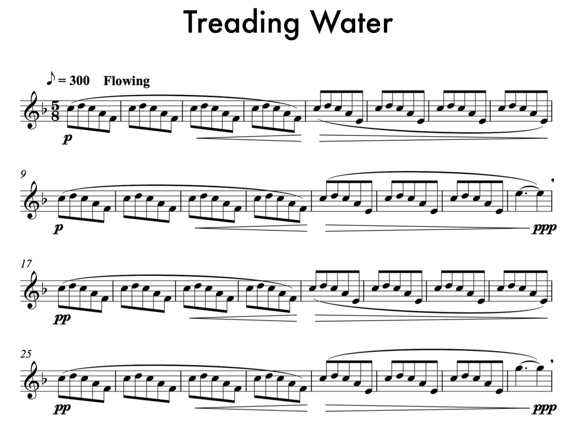 Five Short Thoughts for Solo Flute | The Emerald Ruby