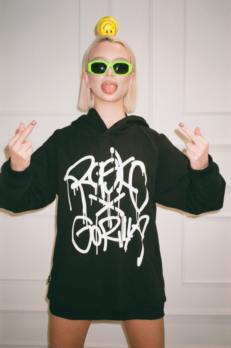 Black Hoodie RASKO X GORILLA | RASKO