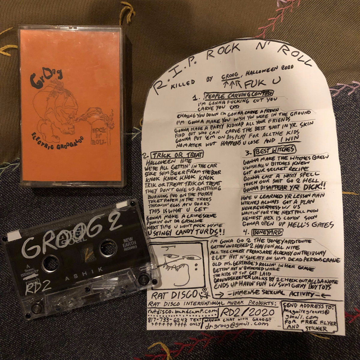 electric groogaloo! EP (RD2) | groog | RAT DISCO